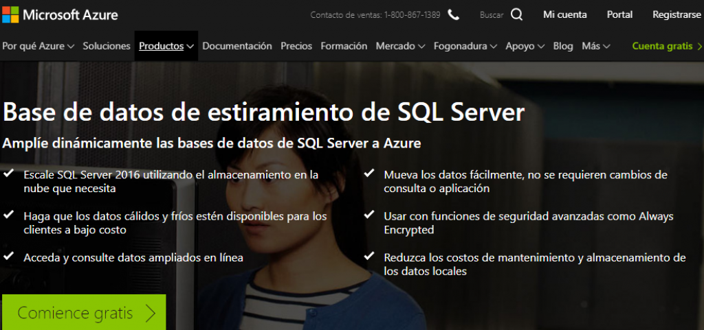 Azure SQL Server 】Información, Reseñas y Precios | 2019 |