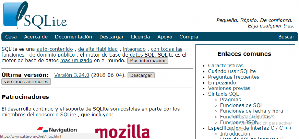 SQLite Gestión Base de Datos 】Información, Reseñas y Precios | 2019