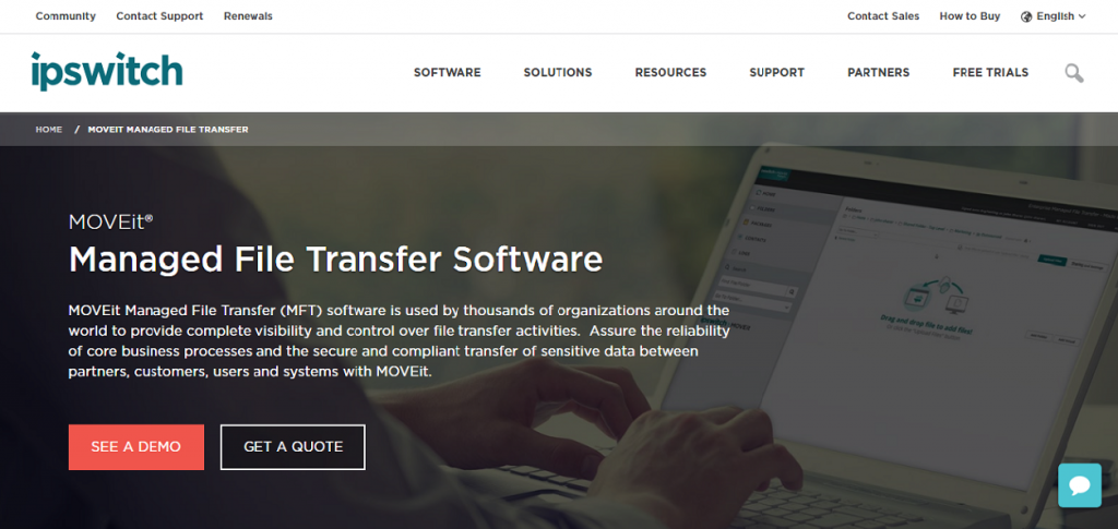 ipswitch MOVEit 】Información, Reseñas y Precios | 2019