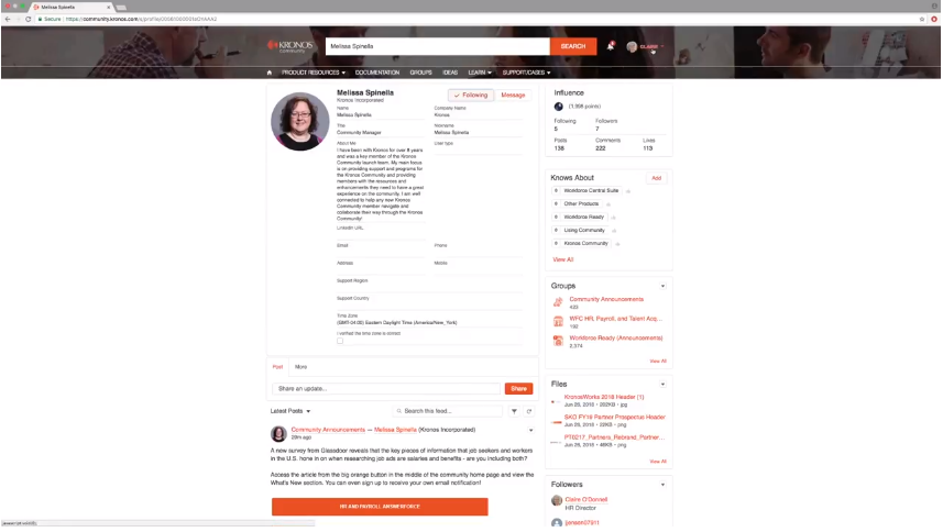 Kronos Payroll: precios, funciones y opiniones