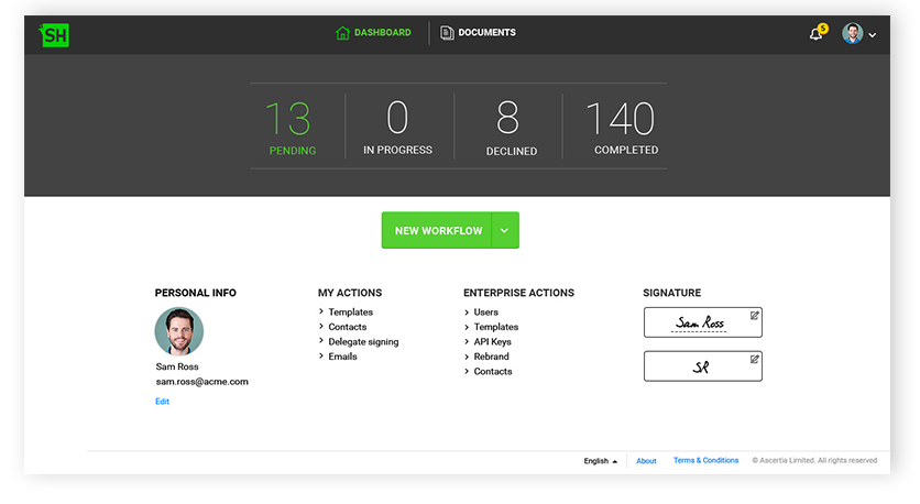 SigningHub E-Signature: precios, funciones y opiniones