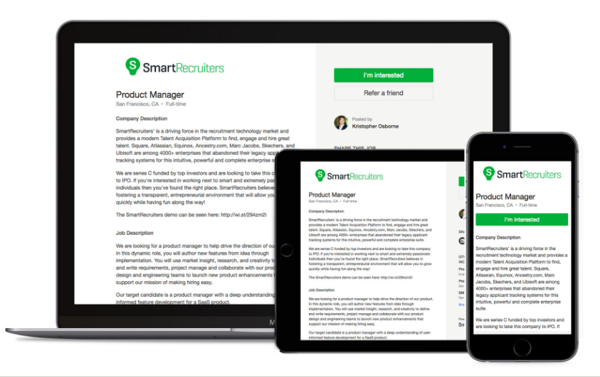 SmartRecruiters: precios, funciones y opiniones