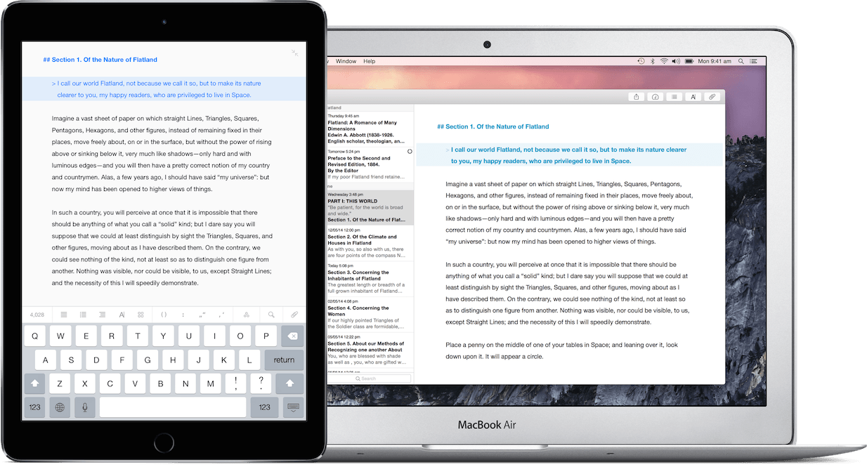 Ulysses Writing App: precios, funciones y opiniones