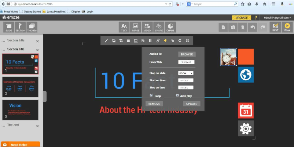 emaze Software Presentación: precios, funciones y opiniones