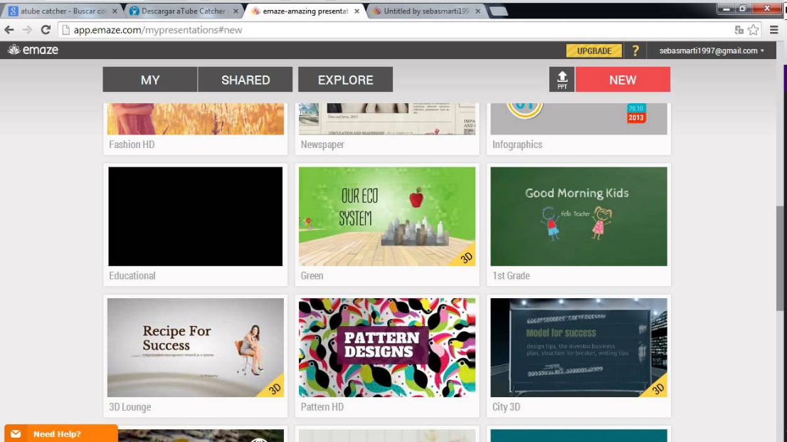 emaze Software Presentación: precios, funciones y opiniones