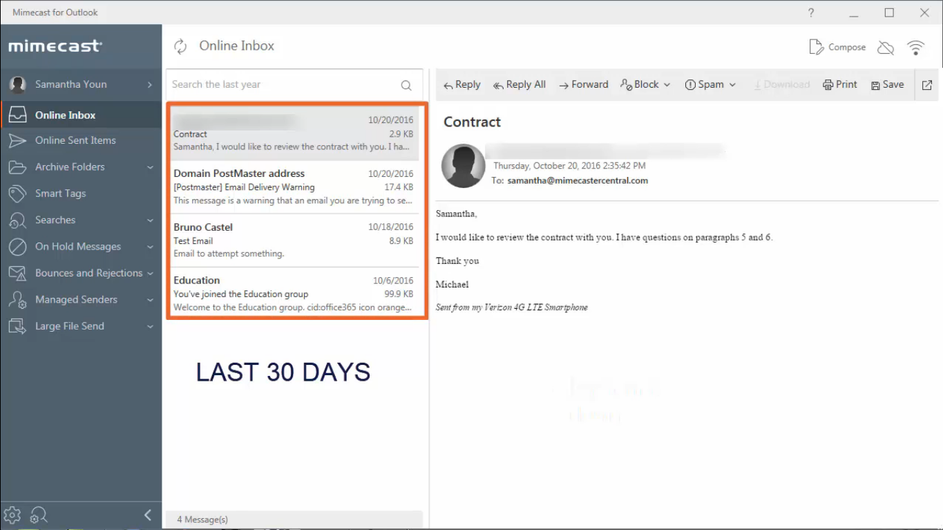 Mimecast Mailbox: precios, funciones y opiniones