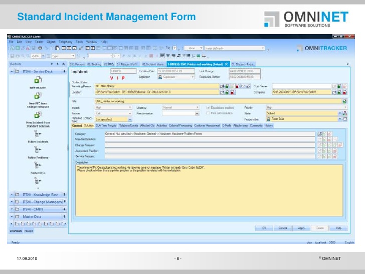 OMNITRACKER IT Solution: precios, funciones y opiniones