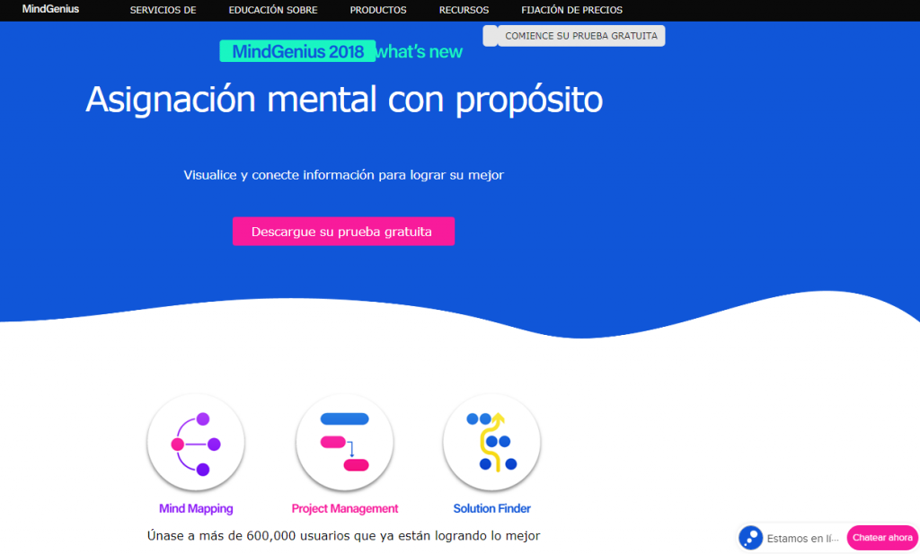 MindGenius 】Información, Reseñas y Precios | 2019 |