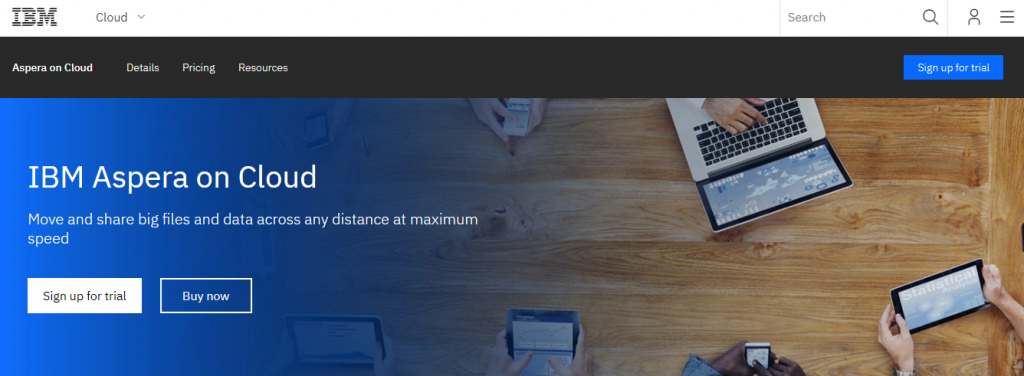 IBM Aspera on Cloud 】Información, Reseñas y Precios | 2019