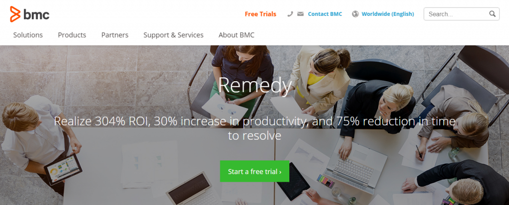 Remedy IT Service Management 】Información, Reseñas y Precios | 2019