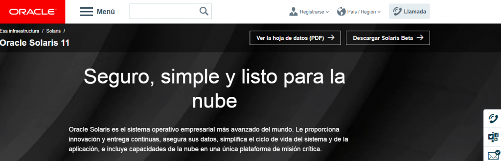Solaris Sistemas Operativos 】Información, Reseñas y Precios | 2019