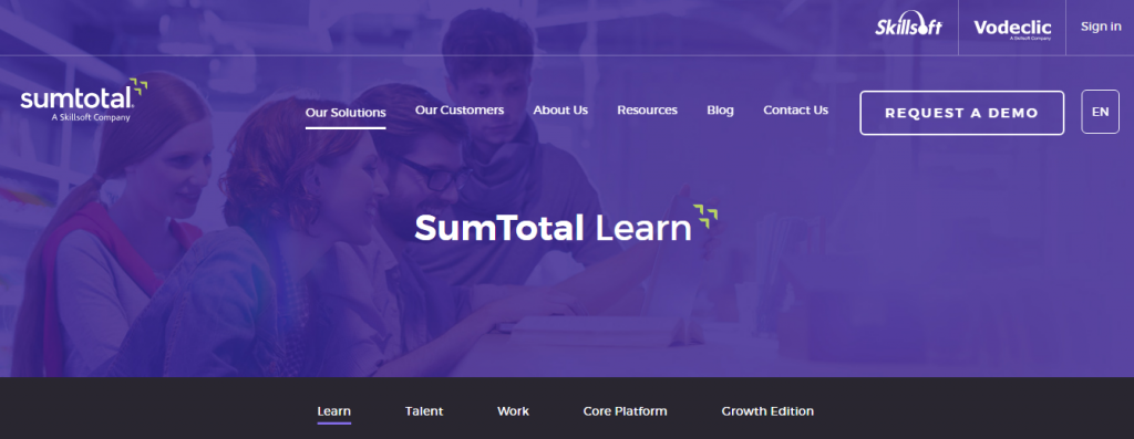 SumTotal Learn 】Información, Reseñas y Precios | 2019 |