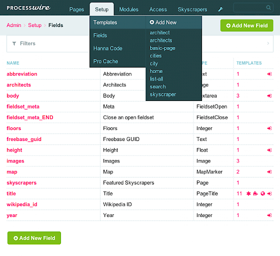 ProcessWire : precios, funciones y opiniones