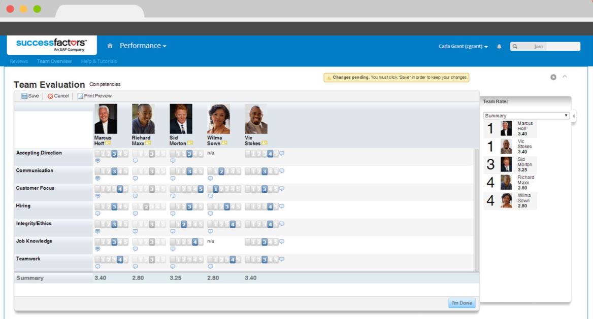 SuccessFactors Software