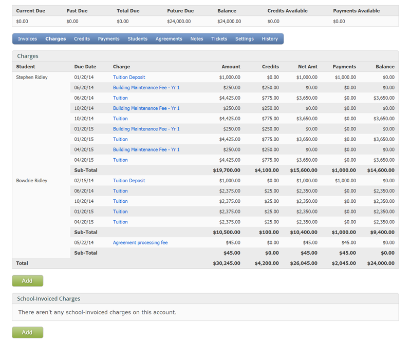 TADS School Management: precios, funciones y opiniones