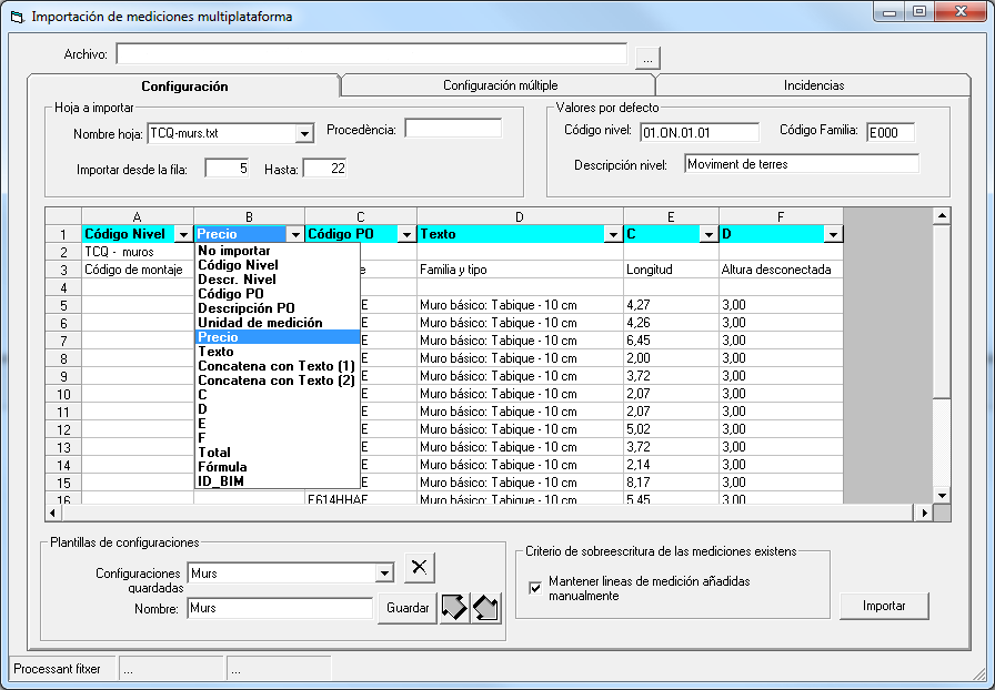 TCQ Software Construcción