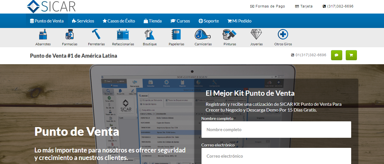 SICAR Punto de Venta 】Información, Reseñas y Precios | 2019