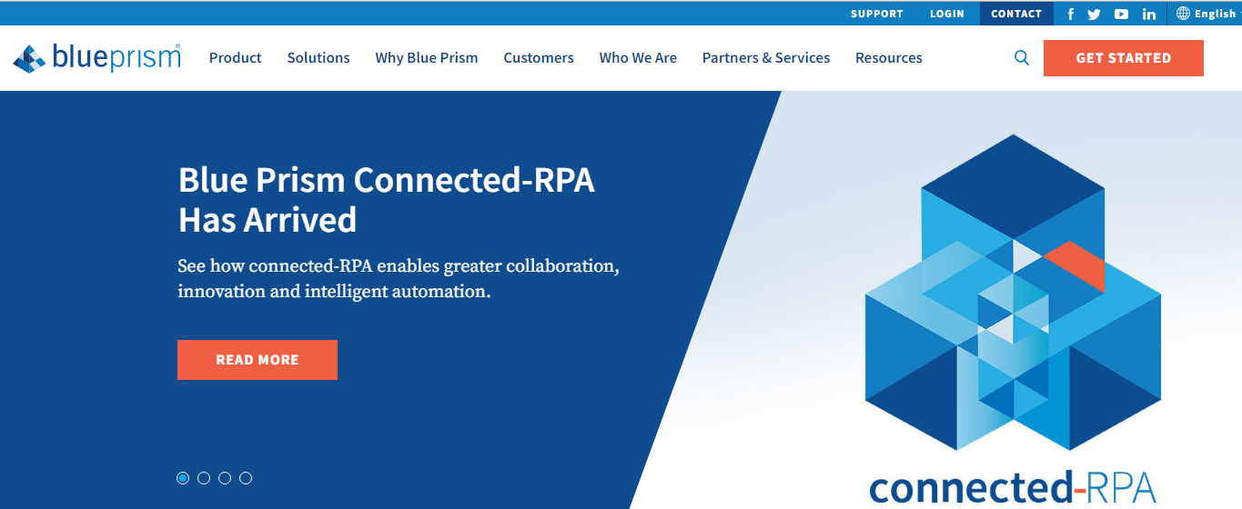 Blue Prism Connected RPA 】Información, Reseñas y Precios | 2019