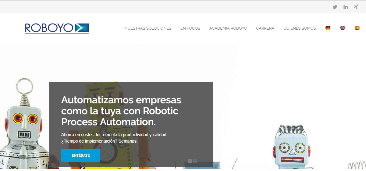 Roboyo Automatización Robótica 】Información, Reseñas y Precios | 2019