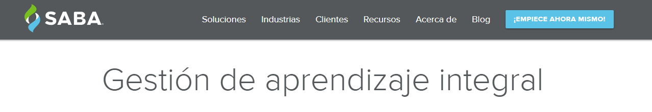 Saba Learning Management System 】Información, Reseñas y Precios | 2019