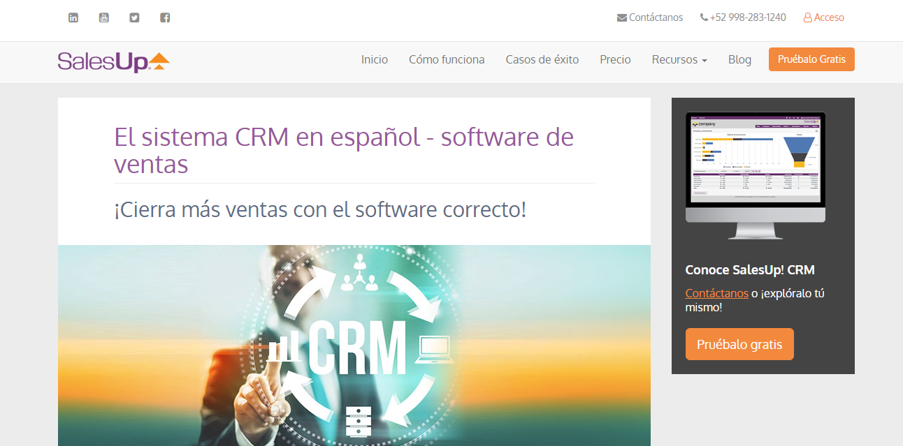 SalesUp Software de Ventas 】Información, Reseñas y Precios | 2019