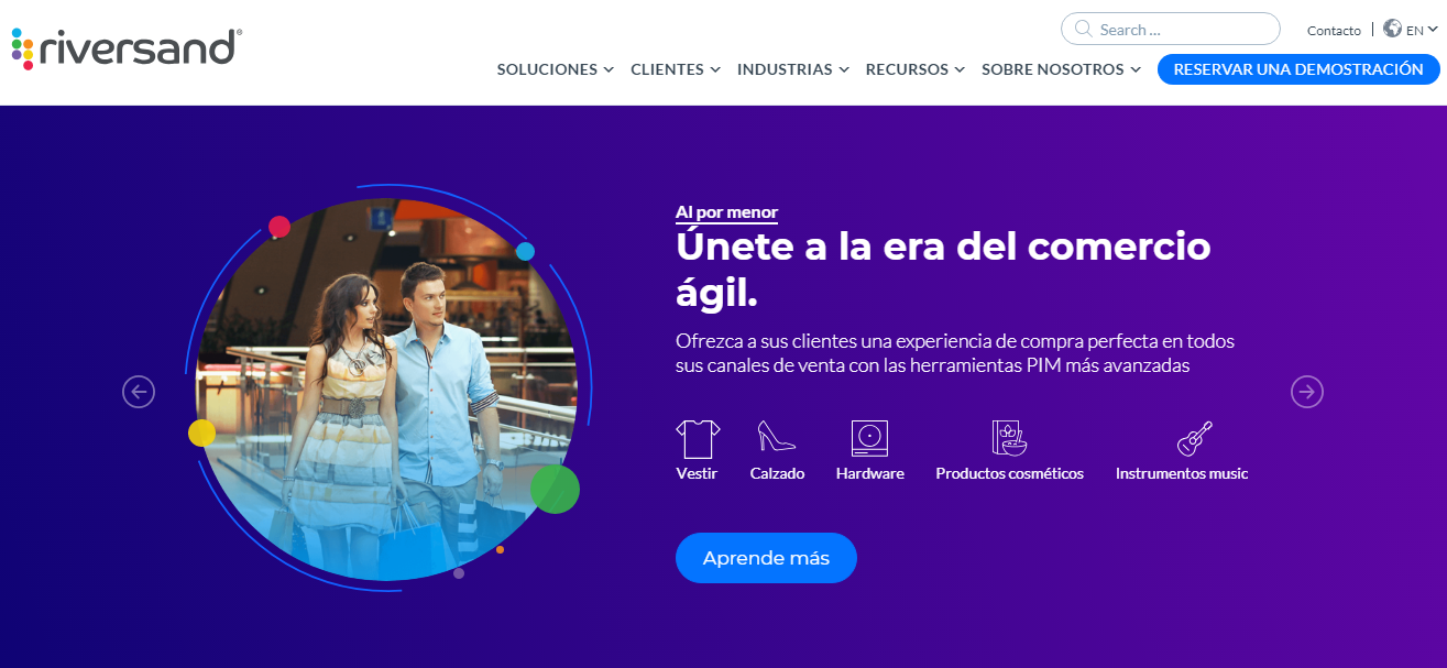 Riversand PIM Software 】Información, Reseñas y Precios | 2019