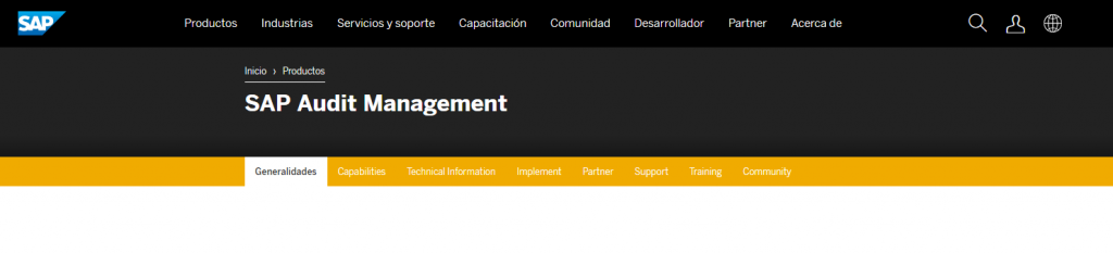 SAP Audit Management 】Información, Reseñas y Precios | 2019
