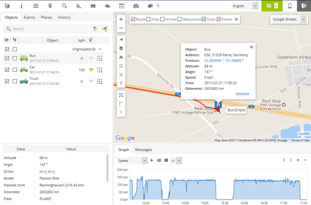 GPS Server: precios, funciones y opiniones
