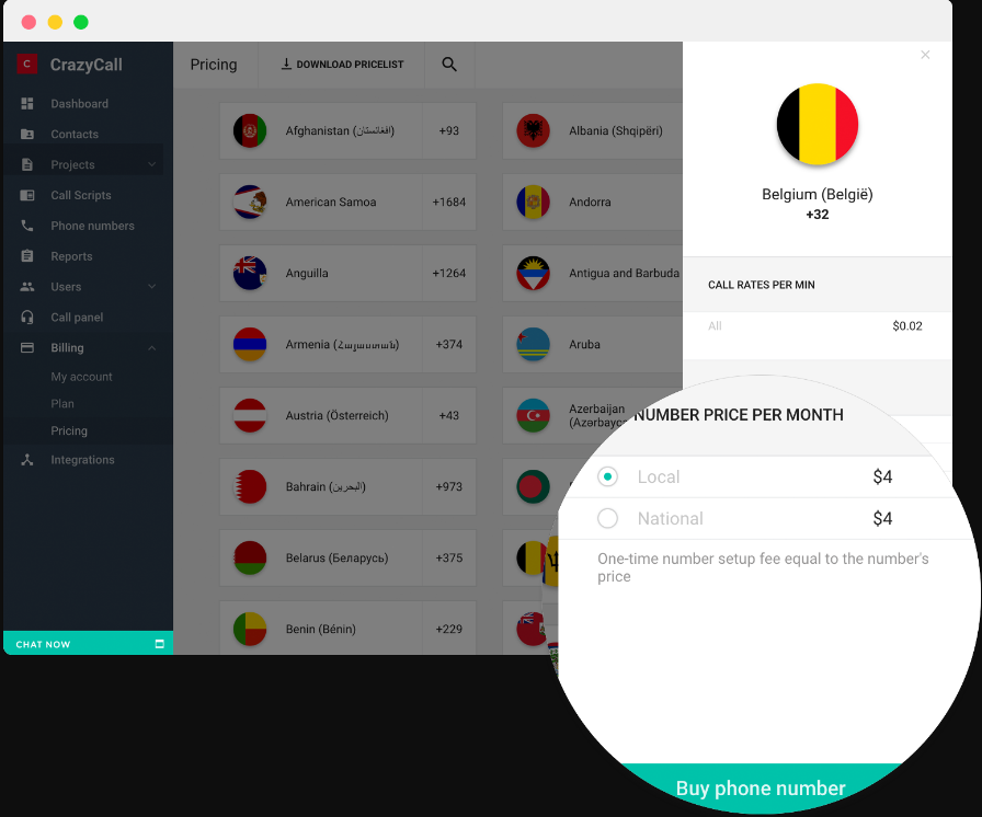 CrazyCall: precios, funciones y opiniones